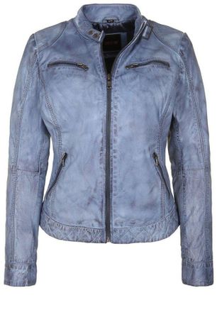 H.I.S Lederjacke SAIMINA (1-St) mit wattiertem Saum