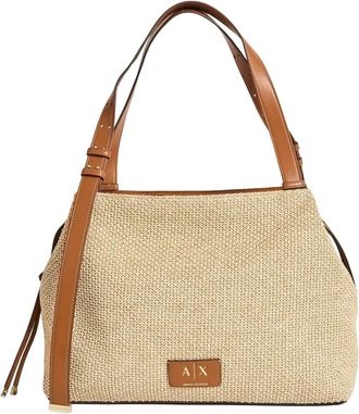 A|X Armani Exchange Femme, Sacs, Beige, Taille: ONE Size Mini Sac Bandouli&egrave;re Structur&eacute;