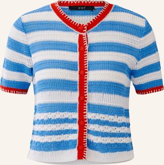 Oui Strickjacke blau