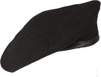Mil-Tec Baskenm&uuml;tze-12401002 Schwarz 60