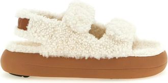 Moon Boot Femme, Chaussures, Blanc, Taille: 40 EU Shearling Sandales