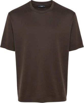 Herno Homme, Tops, Brun, Taille: M Herno T-shirts et Polos