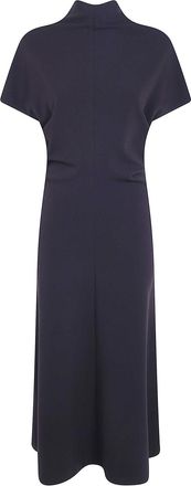 DRHOPE Robe Au Genou - Marron