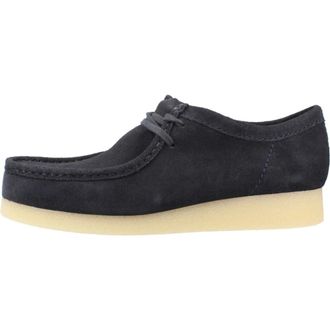 Clarks Femme, Chaussures, Bleu, Taille: 42 EU Wallabee Evo