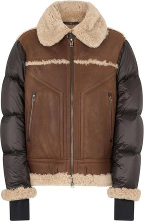 Moncler Homme, Vestes, Brun, Taille: 3XL Argens Short Down Jacket
