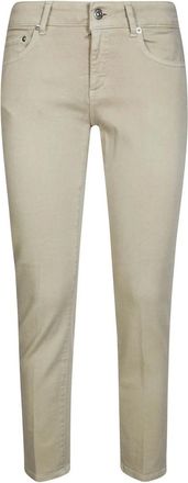 Dondup Femme, Jeans, Beige, Taille: W28 Rose Slim-Fit Cropped Jeans