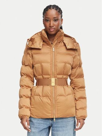 Elisabetta Franchi Winterjacke PI-92D-66E2 Hellbraun Slim Fit