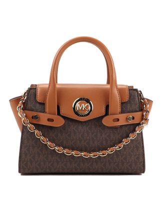 Michael Kors Womens Carmen Handtasche, BRN/Acorn