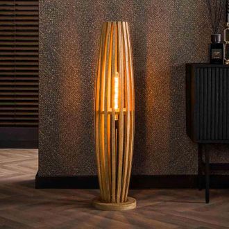 M&S Collection M&s - Lampadaire 22x22x105 cm en manguier massif naturel - amp