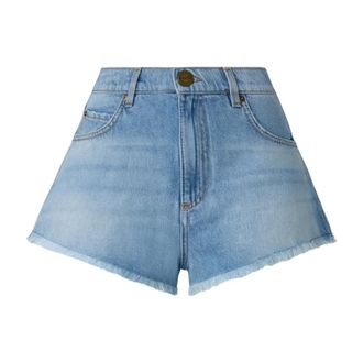 Pinko Serengeti Denim Shorts - - Shorts - Damen - Blau - W25