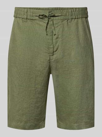 GANT Shorts aus Leinen mit Ges&auml;&szlig;taschen