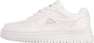 Kappa Unisexe Code de Style : 243384 Bash DLX Baskets pour Femme, White L Grey, 38 EU