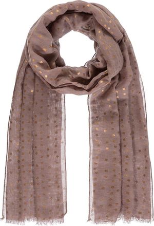 Passigatti Tuch Schal Folienprint mit Diamanten