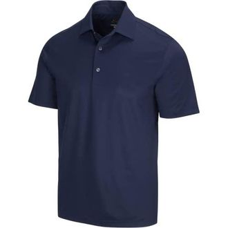 Greg Norman Greg Norman Mens Freedom Micro Pique Polo Chemise de Golf, Bleu, 3XL Homme