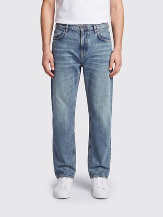 Emporio Armani Jean droit J76 en denim &agrave; cinq poches