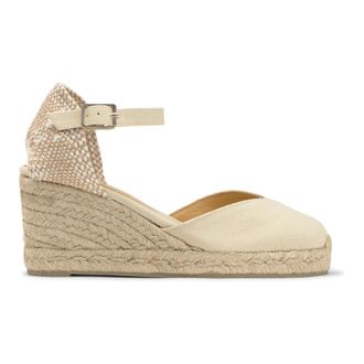 Castaner Femme, Chaussures, Beige, Taille: 40 EU Chiarita Wedge Espadrille