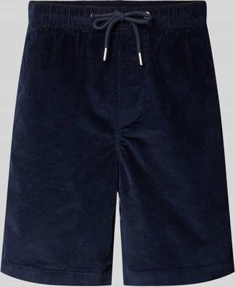 Selected Regular Fit Sweatshorts aus Baumwoll-Mix