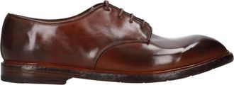 Premiata Homme, Chaussures, Brun, Taille: 42 EU Chaussure &agrave; lacets en Cordovan