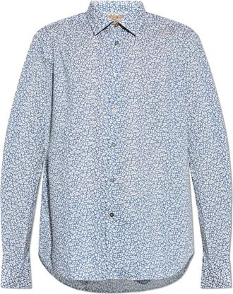 Paul Smith Homme, Chemises, Bleu, Taille: XL Chemise &agrave; motif floral