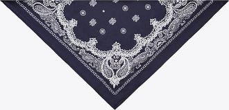 Tory Burch Damen Dreieckiges Bandana-Tuch mit Perlen