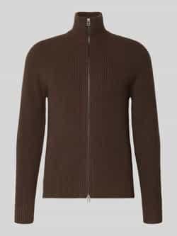 For&eacute;t Regular Fit Strickjacke aus reiner Wolle