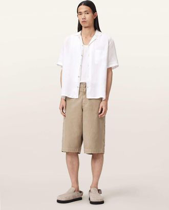 AllSaints Jackson - Short - Marron dune