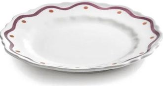 Serax Assiettes &agrave; dessert &agrave; motif vague Charly - Set de 2 Serax