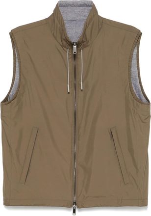 Ermenegildo Zegna Wendbare Weste - Grün