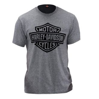 Harley-Davidson Harley-Davidson Military - Mens Bar & Shield Pocket Tee - USAG Yongsan