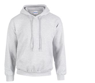 Gildan Sweatshirt mit Kapuze Heavy Blend XXL,1x Ash Grey & 1 HLKauf Block