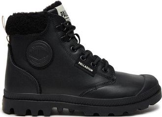 Palladium Schnürstiefeletten 94380-008-M Schwarz