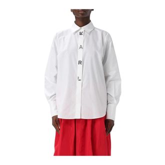 Karl Lagerfeld Damen, Blusen & Hemden, Wei&szlig;, XSGr&ouml;&szlig;e