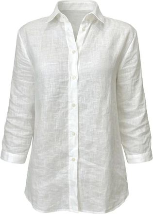 Marella Femme, Blouses et Chemises, Blanc, Taille: 44 FR Chemises