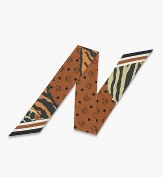 MCM Petite Seidenschal mit Animal-Print