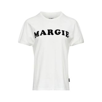 Maison Margiela Margie T-Shirt - - Tops - Damen - Grau - S