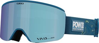 Giro Axis Skibrille Snowboardbrille f&uuml;r M&auml;nner und Frauen - POW Collab Strap mit lebendigen, realistischen/lebendigen Infrarotlinsen
