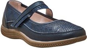 Pediconfort Babies &agrave; Patte Scratch Semelle Amovible - Femme - Taille : 38 - Couleur : Bleu