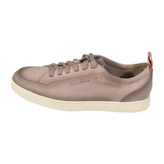 Santoni Herren, Schuhe, Grau, 42 EUGr&ouml;&szlig;e