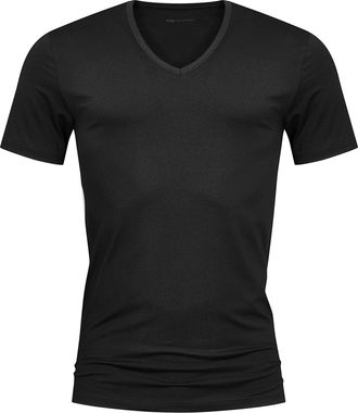 Mey Tagw&auml;sche Serie Dry Cotton Herren Shirt 1/2 Arm Schwarz 4XL(10)