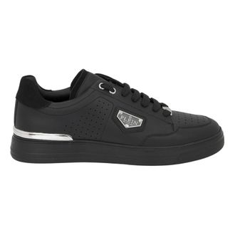 Philipp Plein unisex, Chaussures, Noir, Taille: 46 EU Lo-Top Baskets Triangle