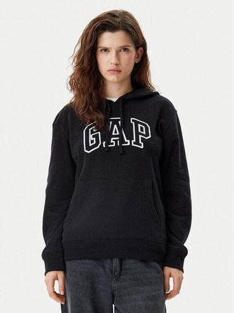 GAP Sweatshirt 870537-02 Schwarz Relaxed Fit