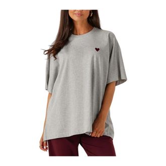 Catwalk Junkie Oversized Grafik T-Shirt f&uuml;r Frauen - - Tops - Damen - Grau - S