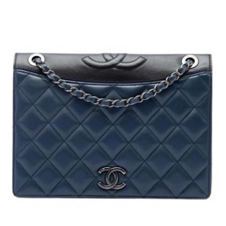 Chanel Pre-owned Ballerine Umh&auml;ngetasche - - Pre-owned - Damen - Blau - ONE SIZE