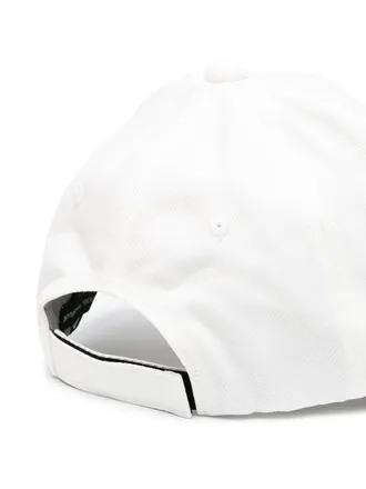 Emporio Armani Logo-Embroidered Baseball Cap - White