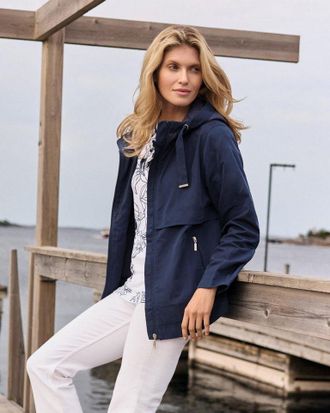 Hajo Kurzjacke Outdoorjacke mit Kapuze