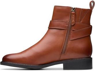 Clarks Femme Renewal Style Botte Tendance, British Tan Lea, 37.5 EU