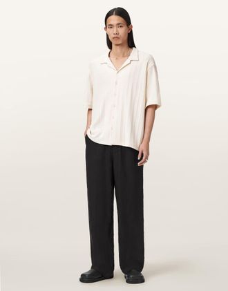 AllSaints Sharp - Hose in Schattenschwarz