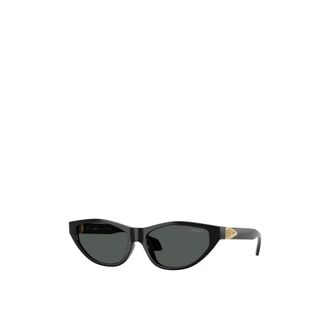 Versace Femme, Accessoires, Noir, Taille: 55 MM Lunettes de soleil oeil-de-chat Avanti
