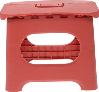 Supvox Klappbarer Hocker Aus Plastik Für Außenbereich Tragbarer Und Faltbarer Hocker Für Zuhause Für Camping Reisen Und Gartenaktivitäten