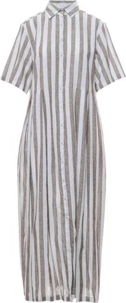 Bastoncino Femme, Robes, Multicolore, Taille: 40 FR Adriana Shirt Dress